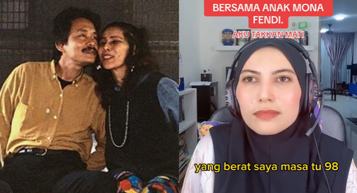 'Papa azankan, masukkan air liur ke mulut saya' - Anak tiri Mona Fendy ...