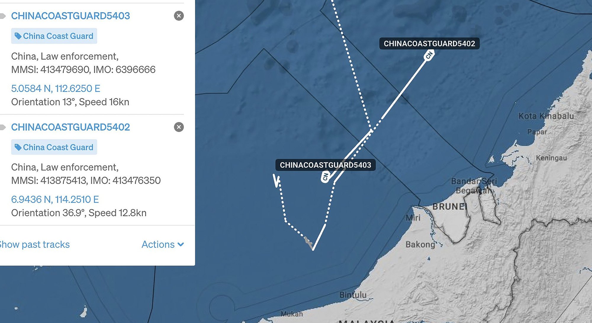 Kapal Peronda Pantai China terus kekal di ZEE, tegas tuntut bidang ...