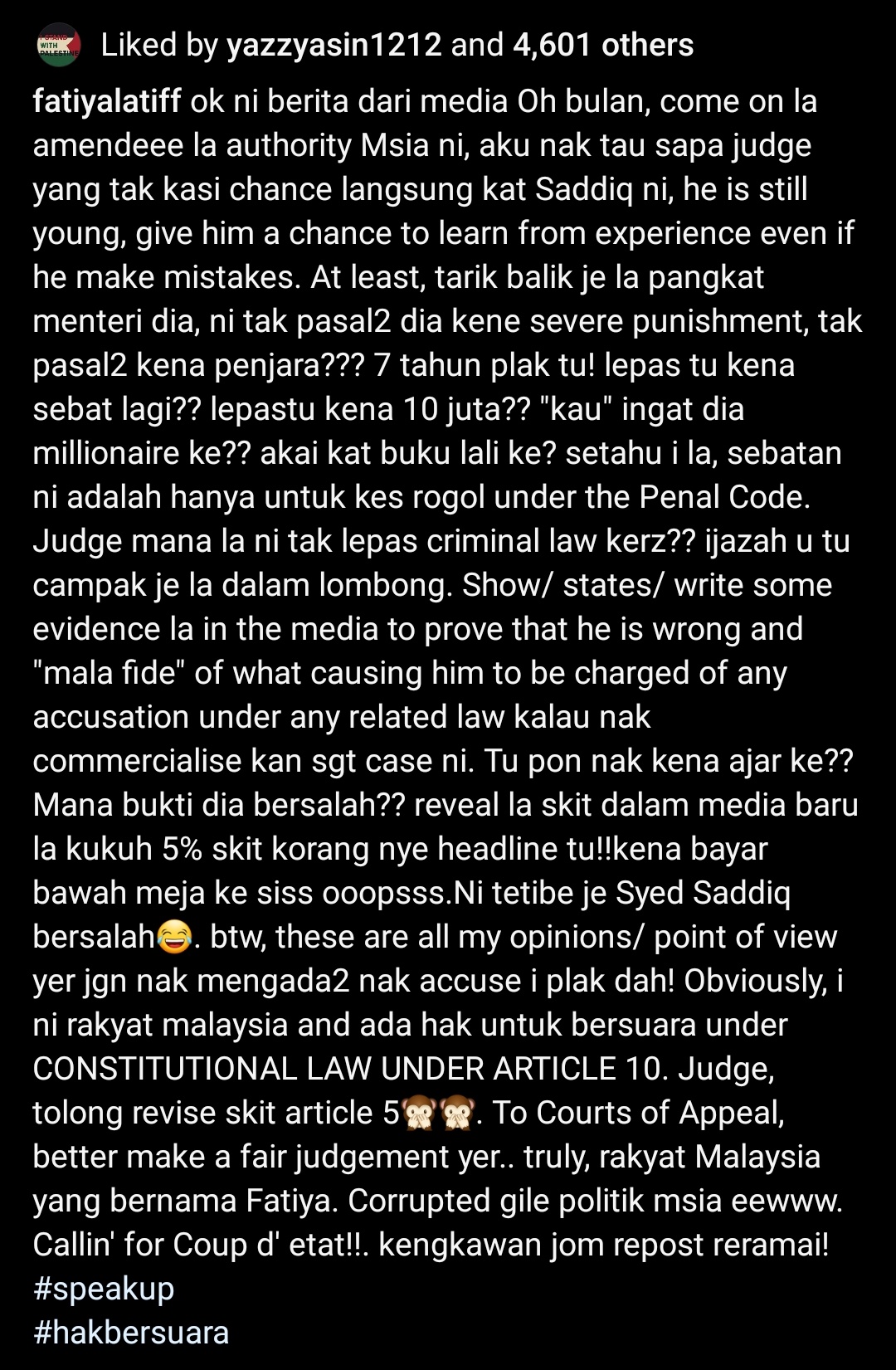 'Dia masih muda, bagi dia peluang belajar dari pengalaman walaupun dia ...