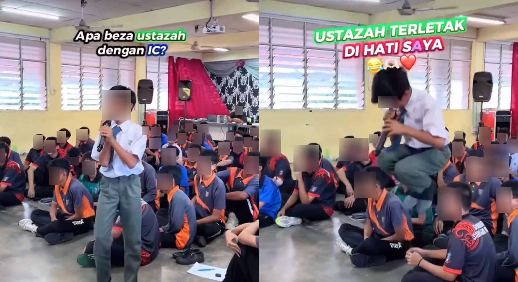 'Merenyam, menggelitat & menggedik sebegitu, dah kenapa budak ni ...