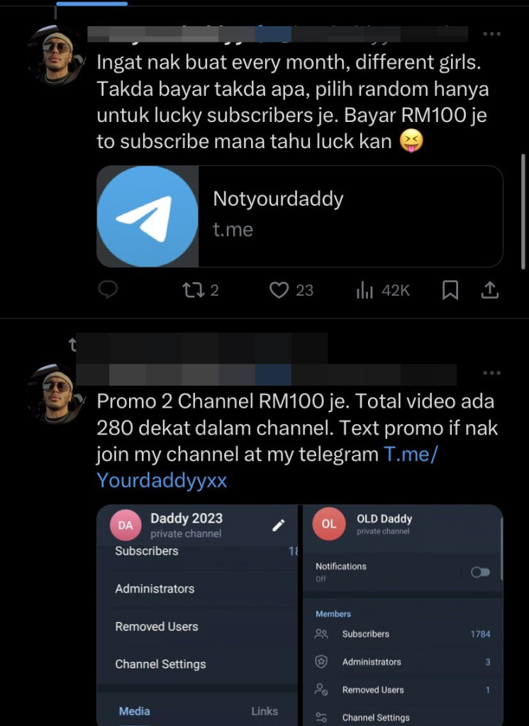 'Bapak ayam meniaga terang-terangan kat media sosial' - Netizen minta PDRM & Menteri Komunikasi ...