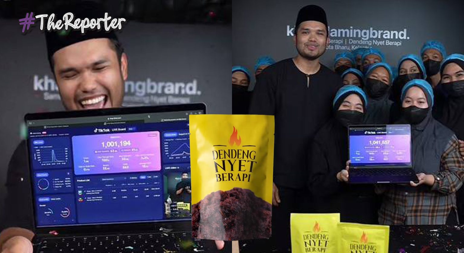 80K unit Dendeng Nyet Berapi habis dijual dalam masa 3 minit! Khairul Aming raih keuntungan ...