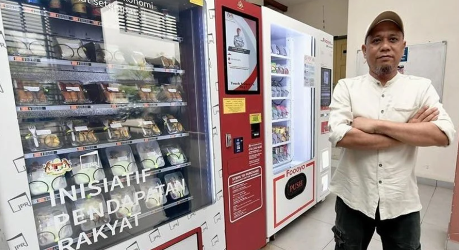 Peniaga raih RM14K sebulan jual makanan guna mesin layan diri | The ...