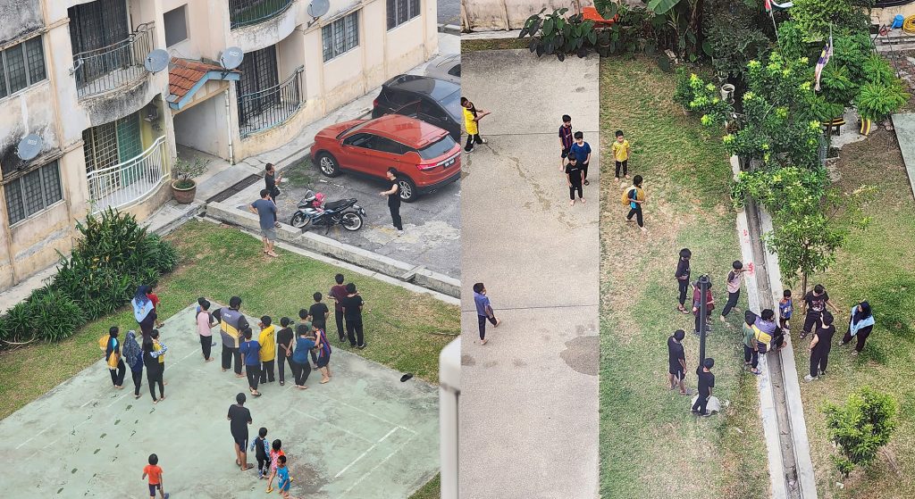 'Budak-budak disuruh stop main sebab bola melantun terkena kereta dia ...