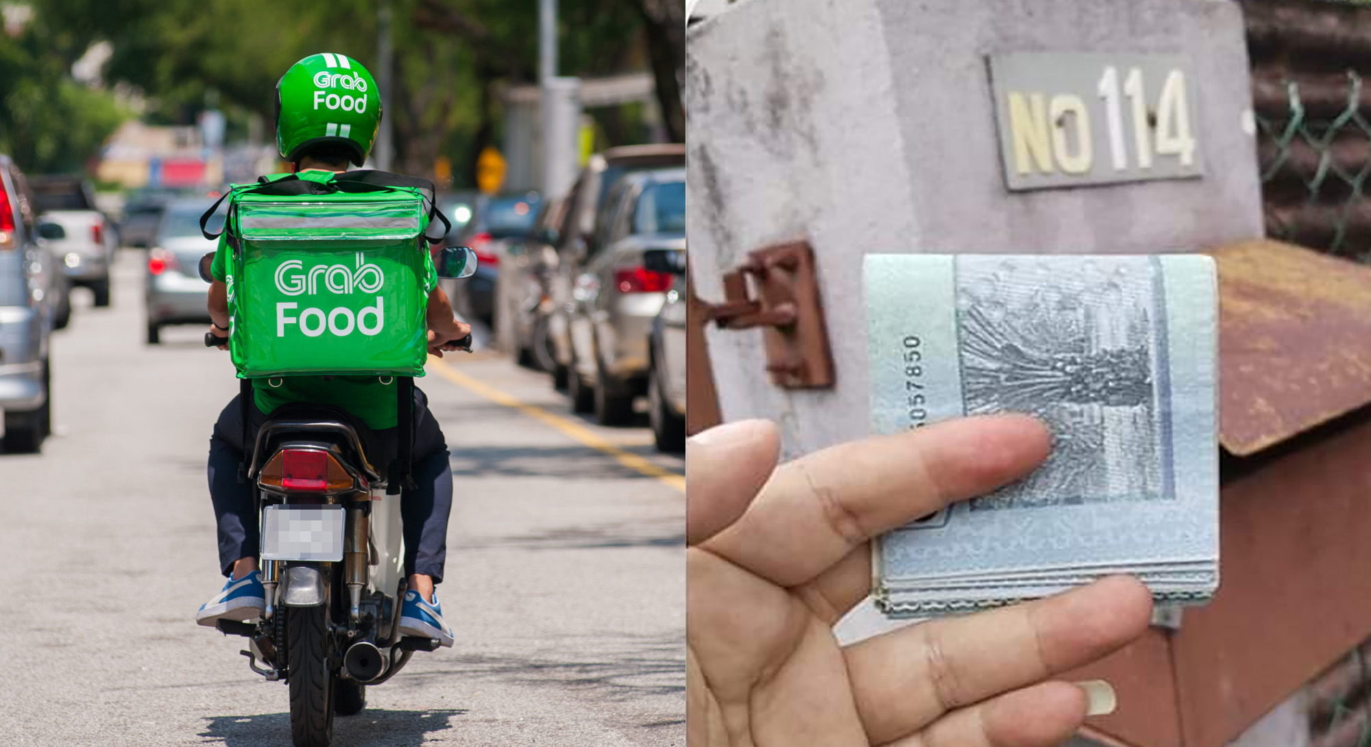 'Aku syak auntie ni tak sihat' - Rider Grab Food raih pujian ...