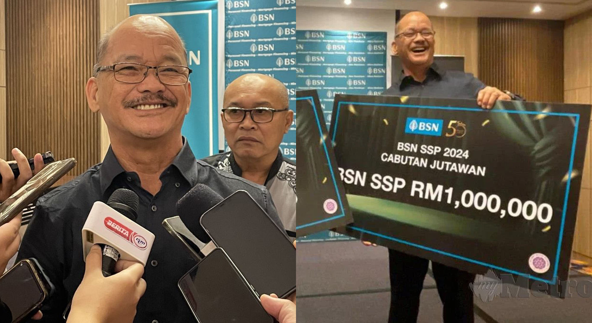 Baru beli SSP April lalu, lelaki ini menang cabutan RM1 juta | The Reporter