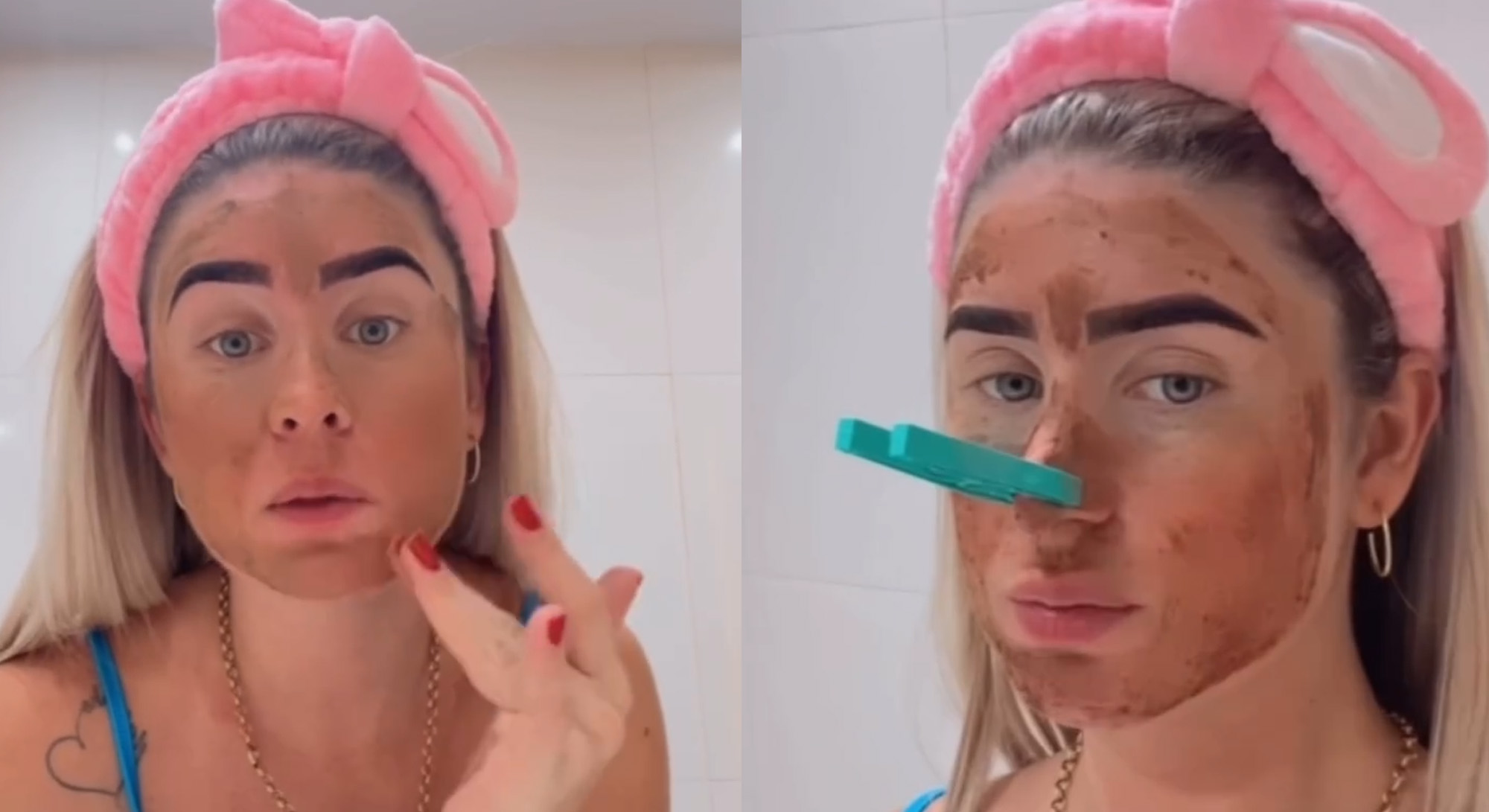 Influencer Brazil gunakan najis sendiri sebagai topeng muka | The Reporter