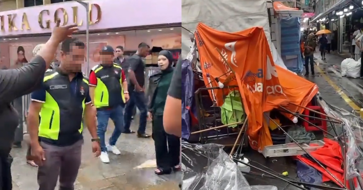 'Barang niaga kami hancur!' - Peniaga Jalan TAR maki DBKL selepas ...